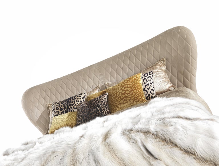 21st Century Grace Bed in Leather by Roberto Cavalli Home Interiors For ...