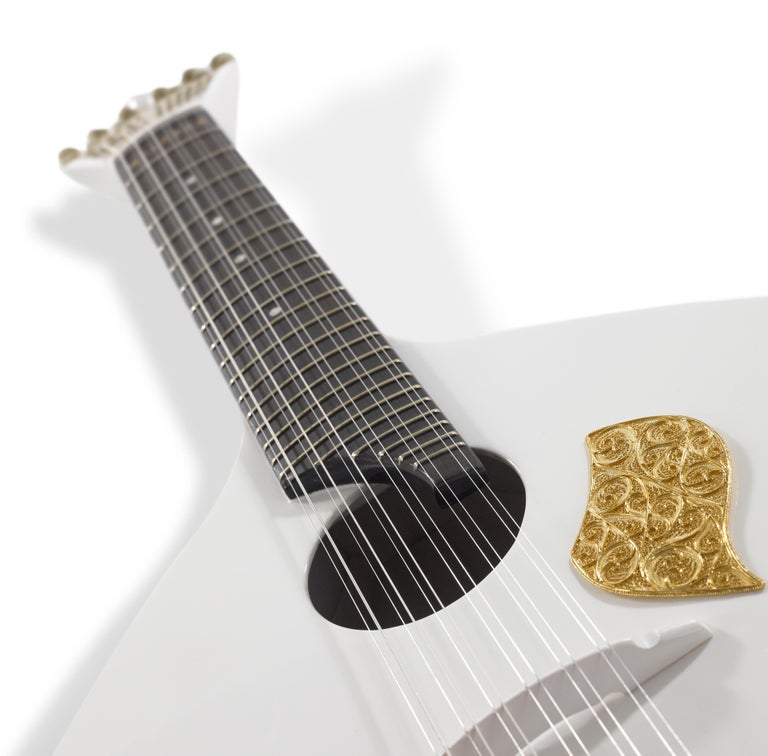 21st Century Handmade Filigree Guitar Filigrana For Sale at 1stDibs