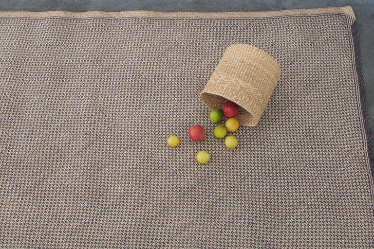 21st Century Handwoven Tribal Rattan Rug Carpet from Borneo For Sale at ...