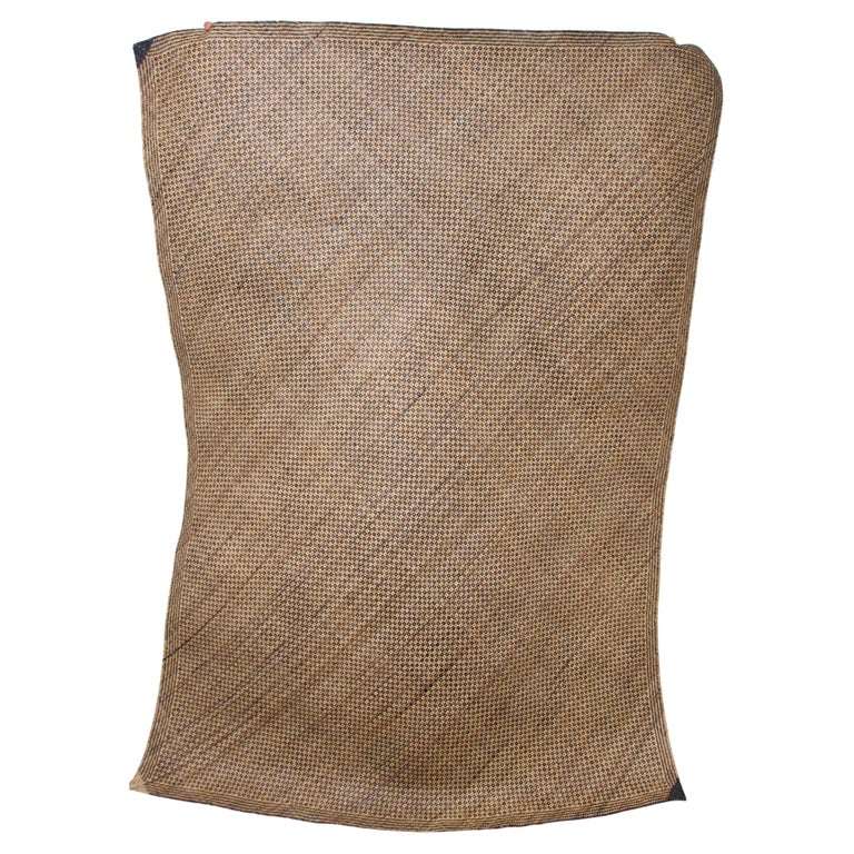 21st Century Handwoven Tribal Rattan Rug Carpet from Borneo For Sale at ...