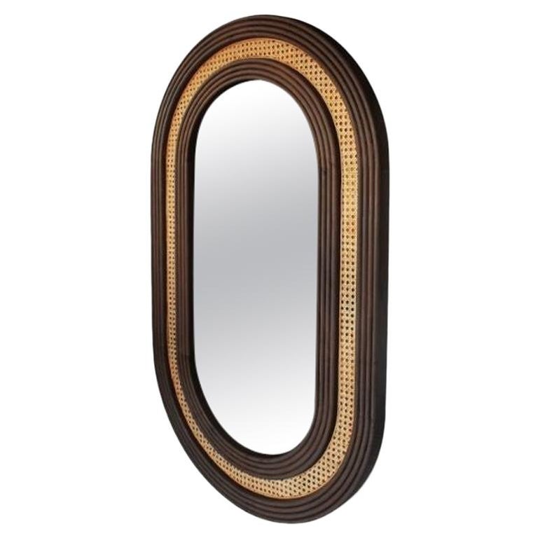 21st Century Hudson Mirror Walnut Wood For Sale at 1stDibs