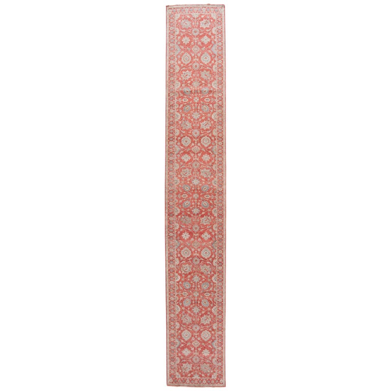 21st Century Indian Wool Runner For Sale at 1stDibs