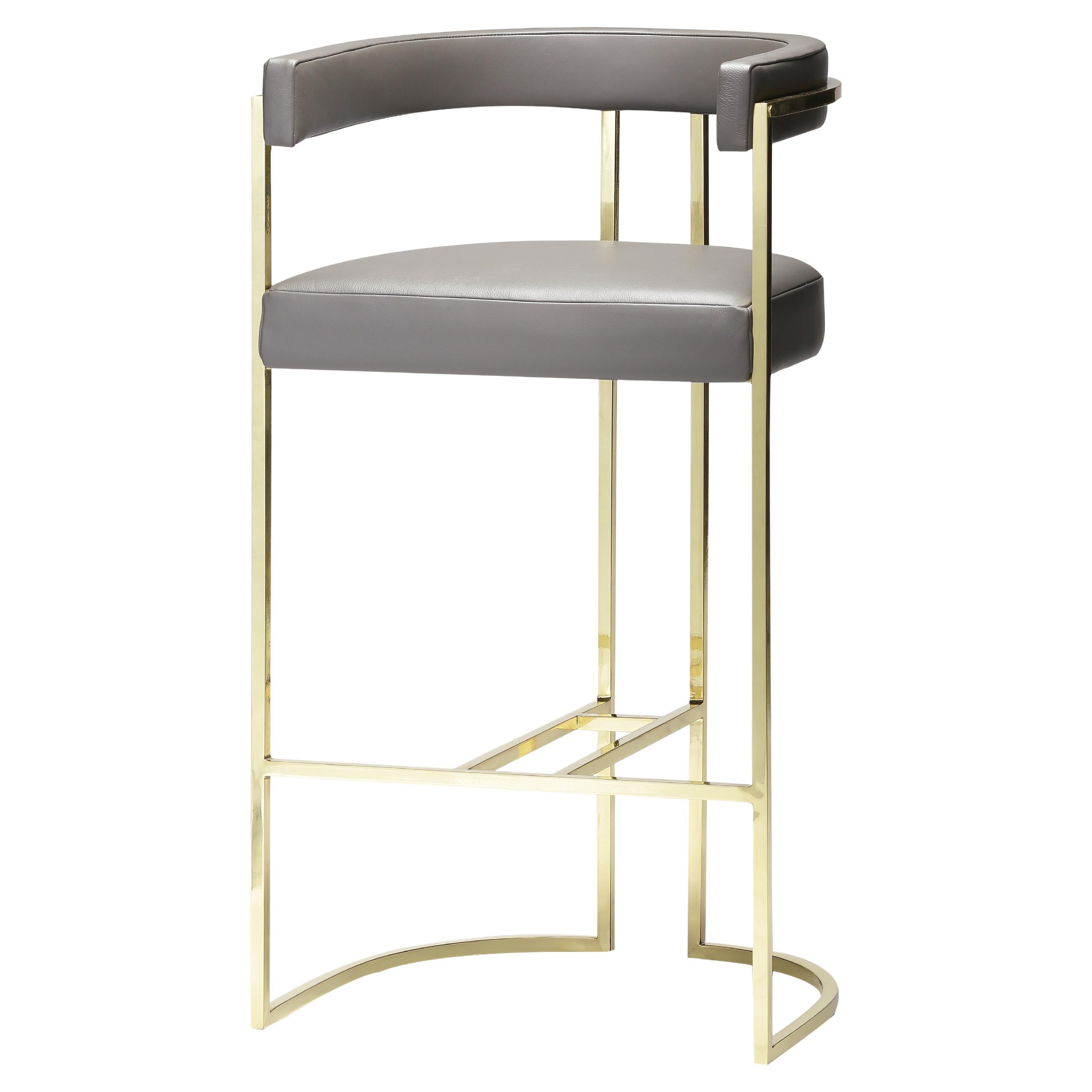 21st Century Julius Chair in Brass For Sale at 1stDibs