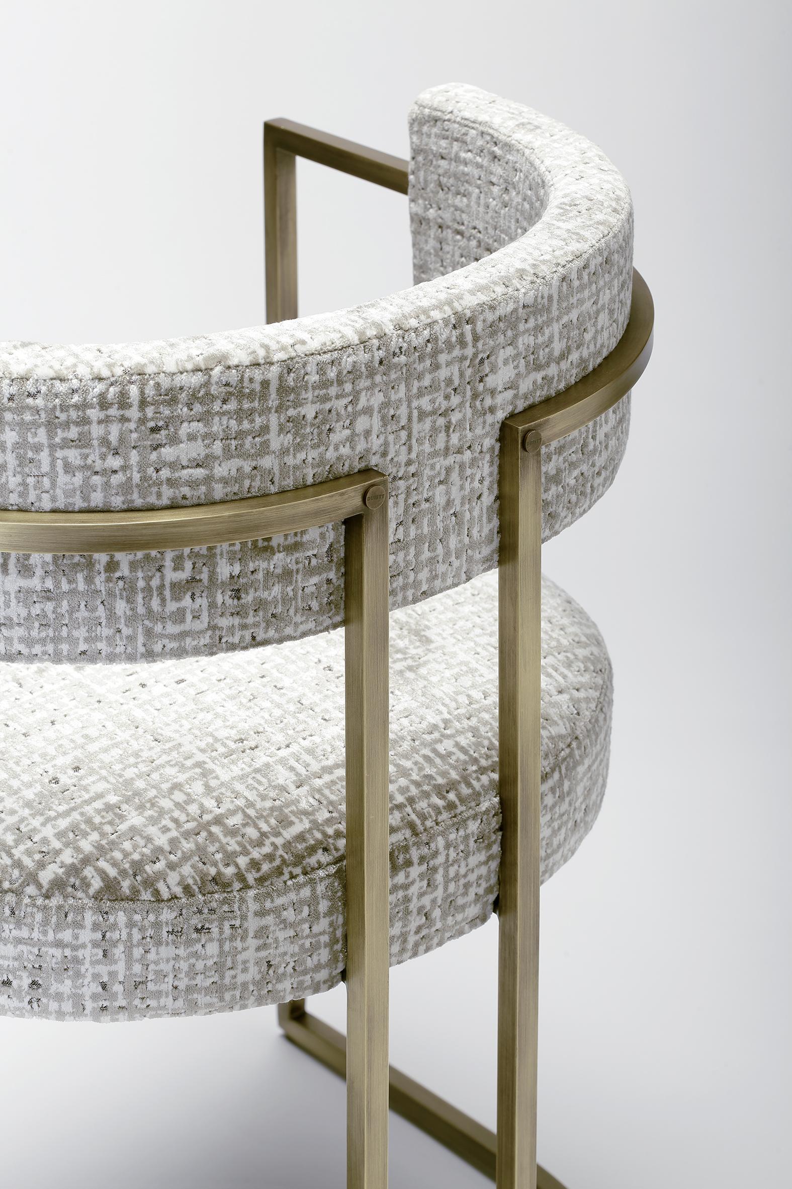 21st Century Julius Small Chair in Light Bronze For Sale at 1stDibs