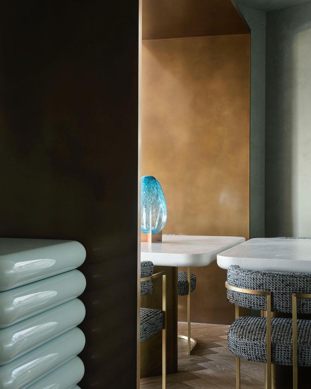 21st Century Julius Small Chair in Light Bronze For Sale at 1stDibs