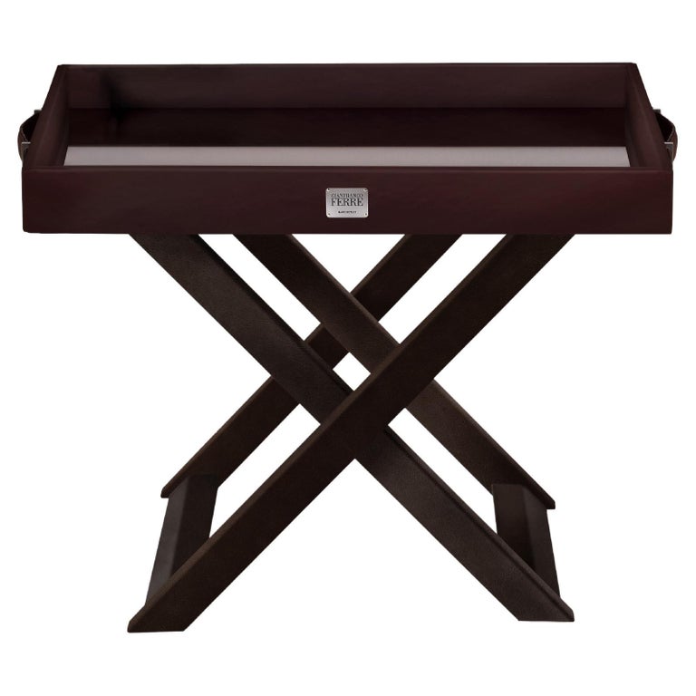 21st Century Kensington Side Table with Tray by Gianfranco Ferré Home ...