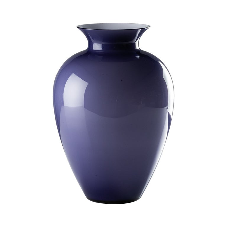 21st Century Labuan Large Glass Vase in Indigo by Venini For Sale at ...