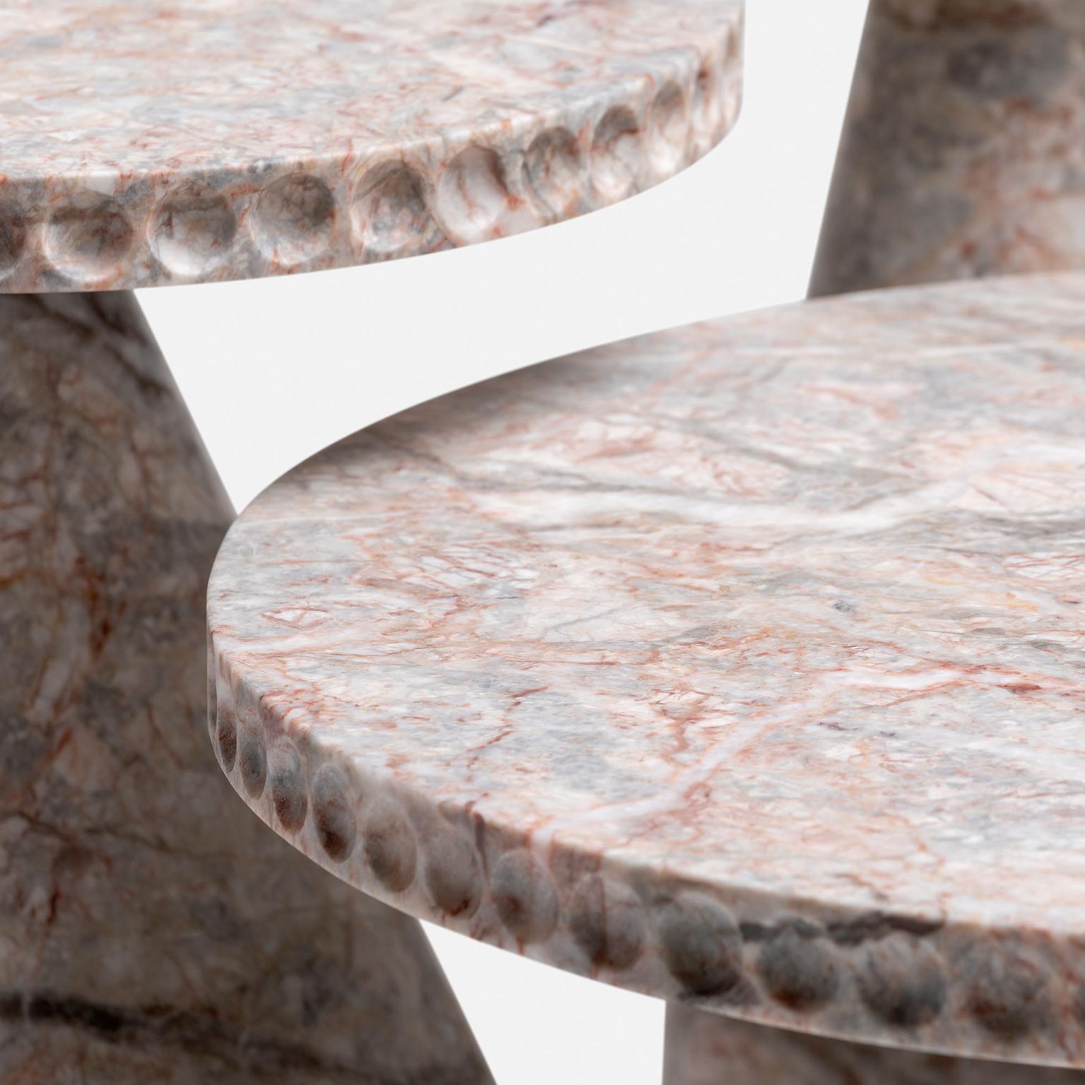 21st Century Large Mirage Coffee Table in Marble and Copper For Sale at ...