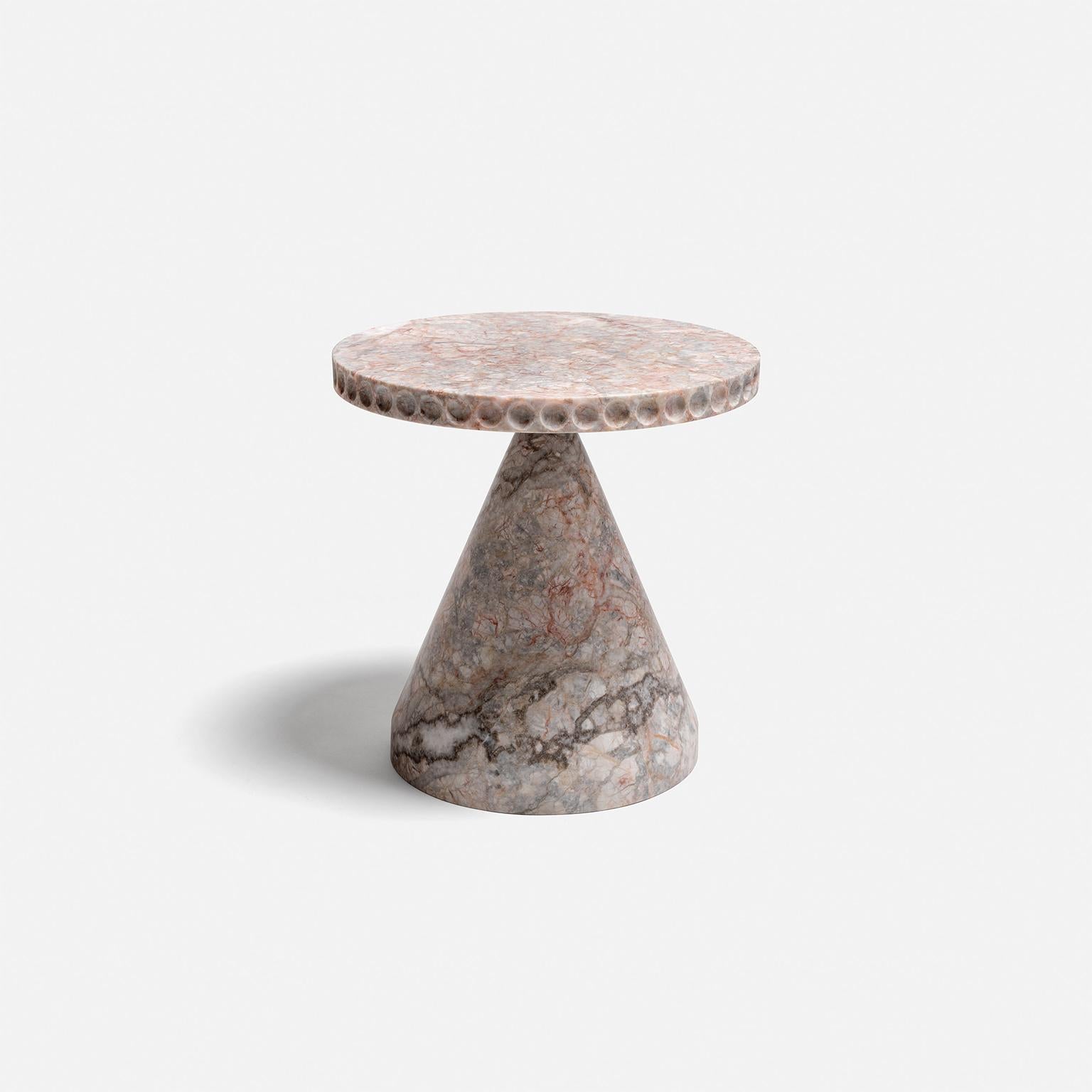 21st Century Medium Mirage Coffee Table in Marble and Copper For Sale ...