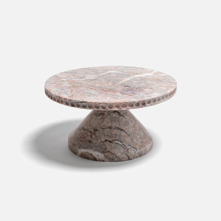 21st Century Mirage Coffee Table Nesting Set in Marble and Copper For ...