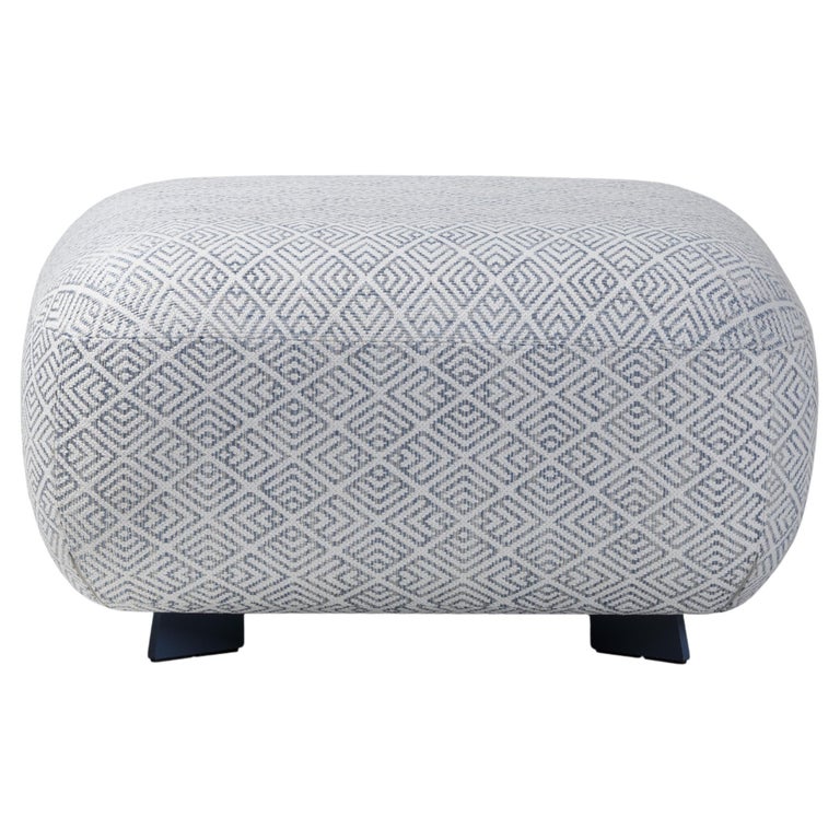 21st Century Modern Big Square Pouf for Outdoor Code Made in Italy For ...