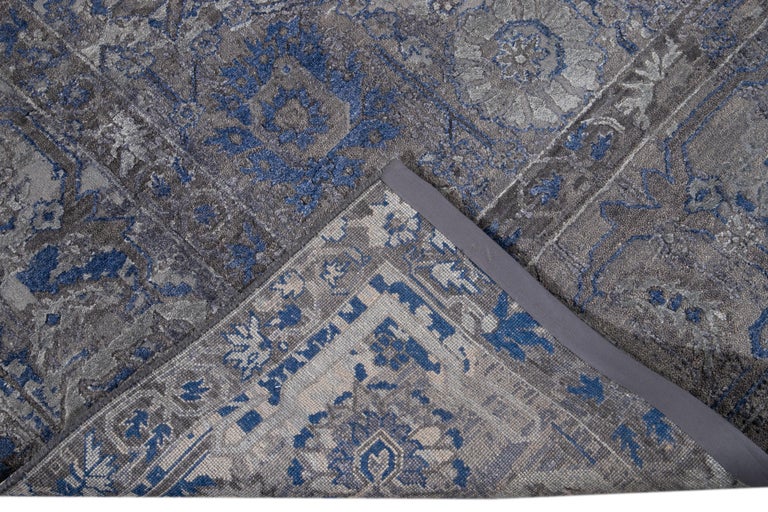 21st Century Modern Contemporary Abstract Wool Rug For Sale at 1stDibs