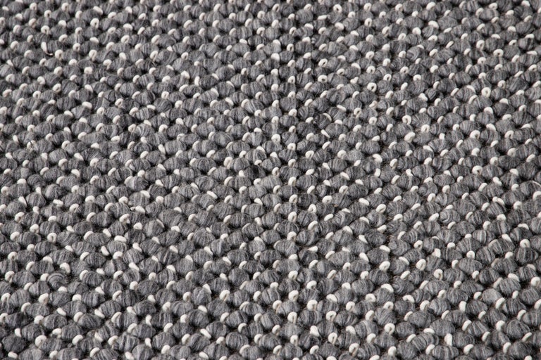 21st Century Modern Felted Texture Wool Rug For Sale at 1stDibs