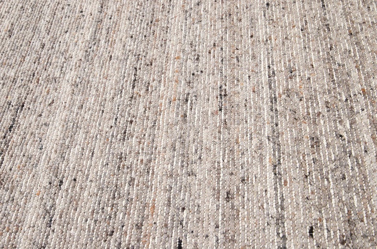 21st Century Modern Felted Texture Wool Rug For Sale at 1stDibs