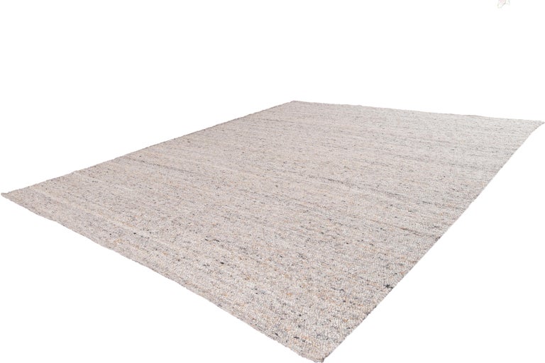 21st Century Modern Felted Texture Wool Rug For Sale at 1stDibs