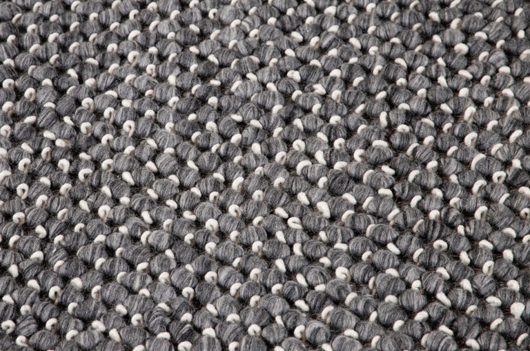 21st Century Modern Felted Texture Wool Rug For Sale at 1stDibs