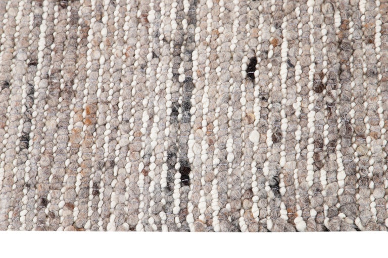 21st Century Modern Felted Texture Wool Rug For Sale at 1stDibs