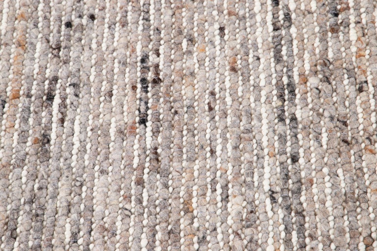 21st Century Modern Felted Texture Wool Rug For Sale at 1stDibs