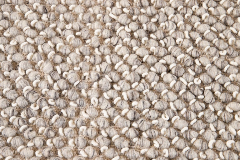 21st Century Modern Felted Texture Wool Rug For Sale at 1stDibs