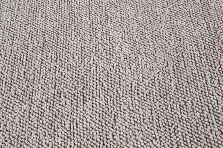 21st Century Modern Felted Texture Wool Rug For Sale at 1stDibs