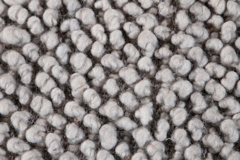 21st Century Modern Felted Texture Wool Rug For Sale at 1stDibs