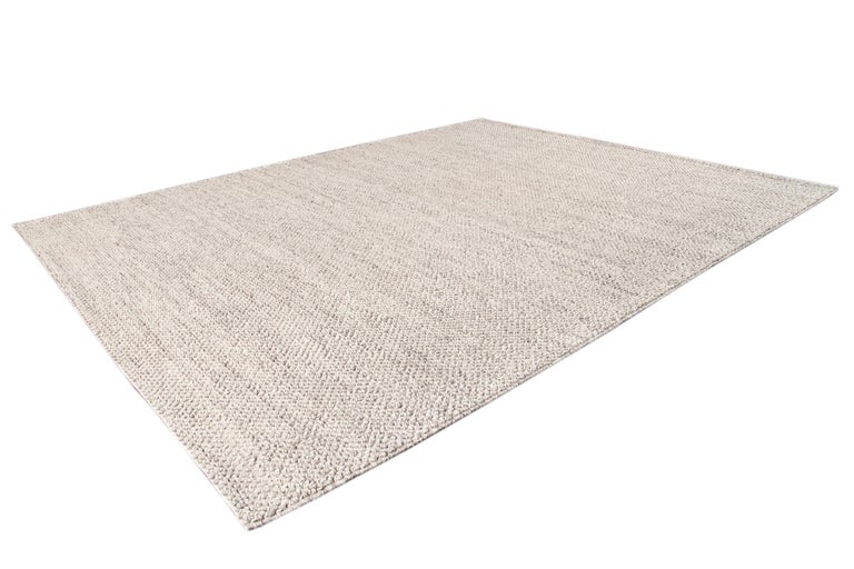 21st Century Modern Felted Texture Wool Rug For Sale at 1stDibs