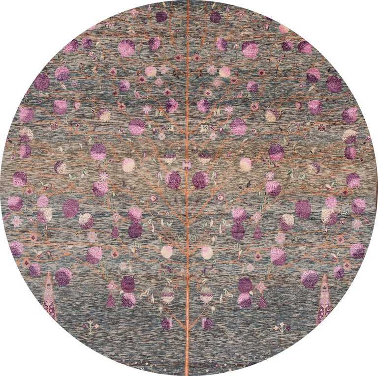 21st Century Modern Indian Gabbeh Style Rug For Sale at 1stDibs