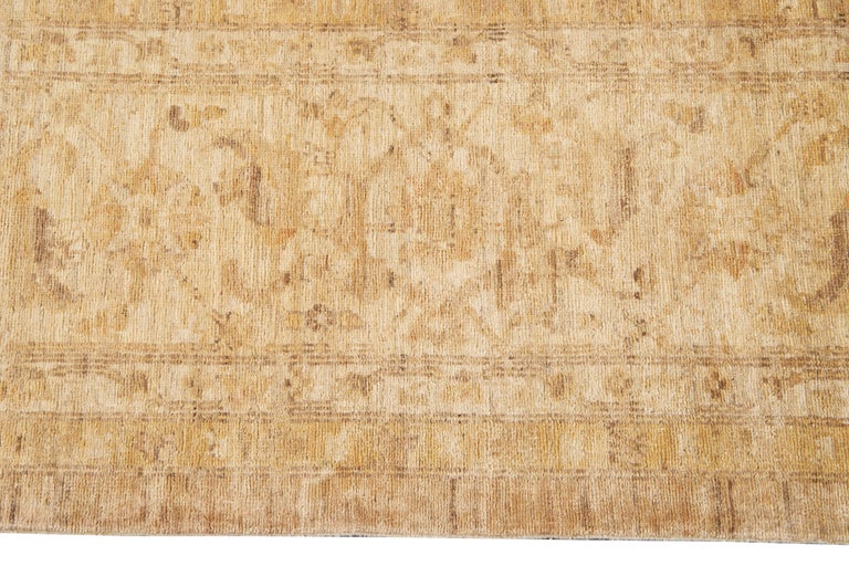 21st Century Modern Indian Peshawar Wool Rug For Sale at 1stDibs