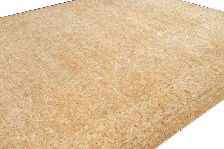 21st Century Modern Indian Peshawar Wool Rug For Sale at 1stDibs