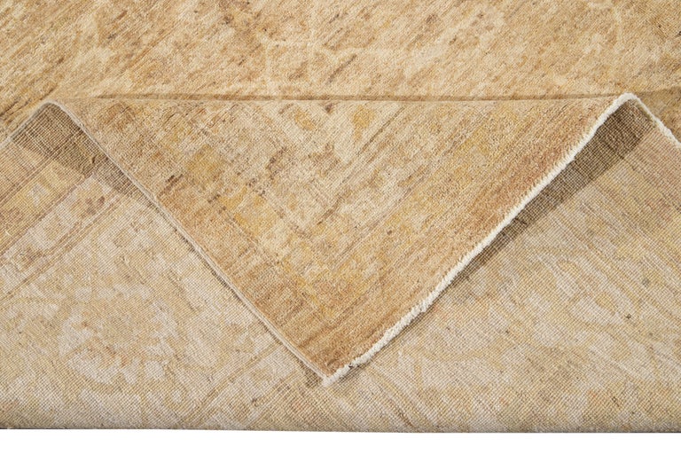 21st Century Modern Indian Peshawar Wool Rug For Sale at 1stDibs