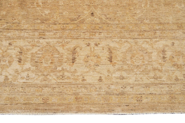 21st Century Modern Indian Peshawar Wool Rug For Sale at 1stDibs