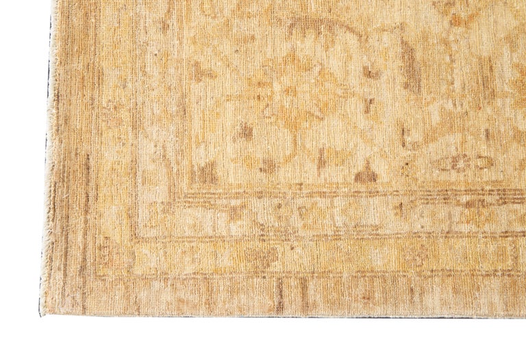 21st Century Modern Indian Peshawar Wool Rug For Sale at 1stDibs