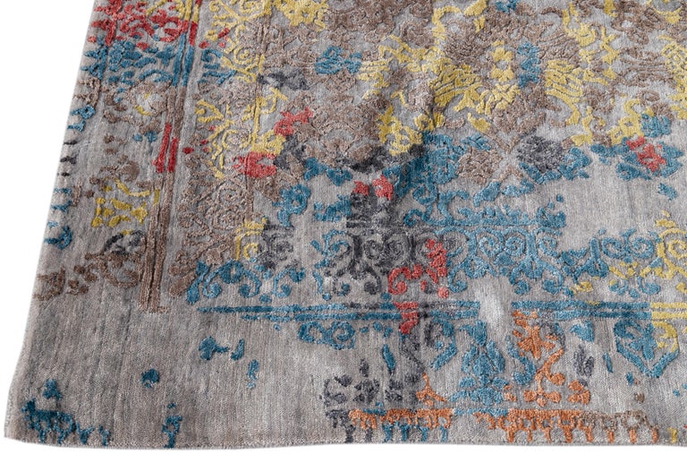 21st Century Modern Indian Rug For Sale at 1stDibs