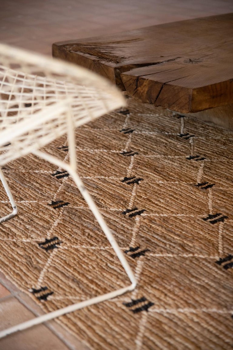 Modern Handwoven Jute Carpet Rug by Kilombo Home Natural Colors ...