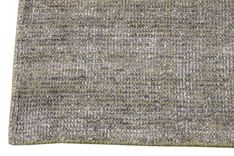 21st Century Modern Loop and Cut Groove Wool Rug For Sale at 1stDibs ...