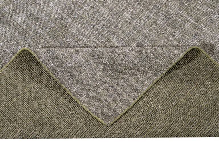 21st Century Modern Loop and Cut Groove Wool Rug For Sale at 1stDibs ...