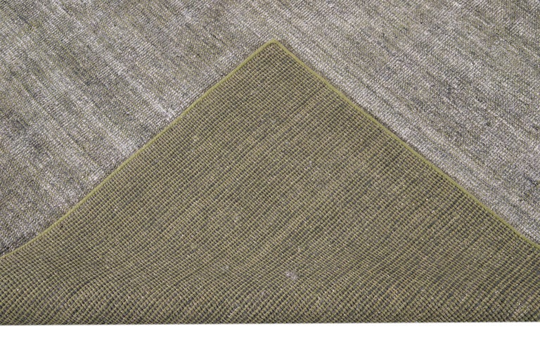 21st Century Modern Loop and Cut Groove Wool Rug For Sale at 1stDibs ...