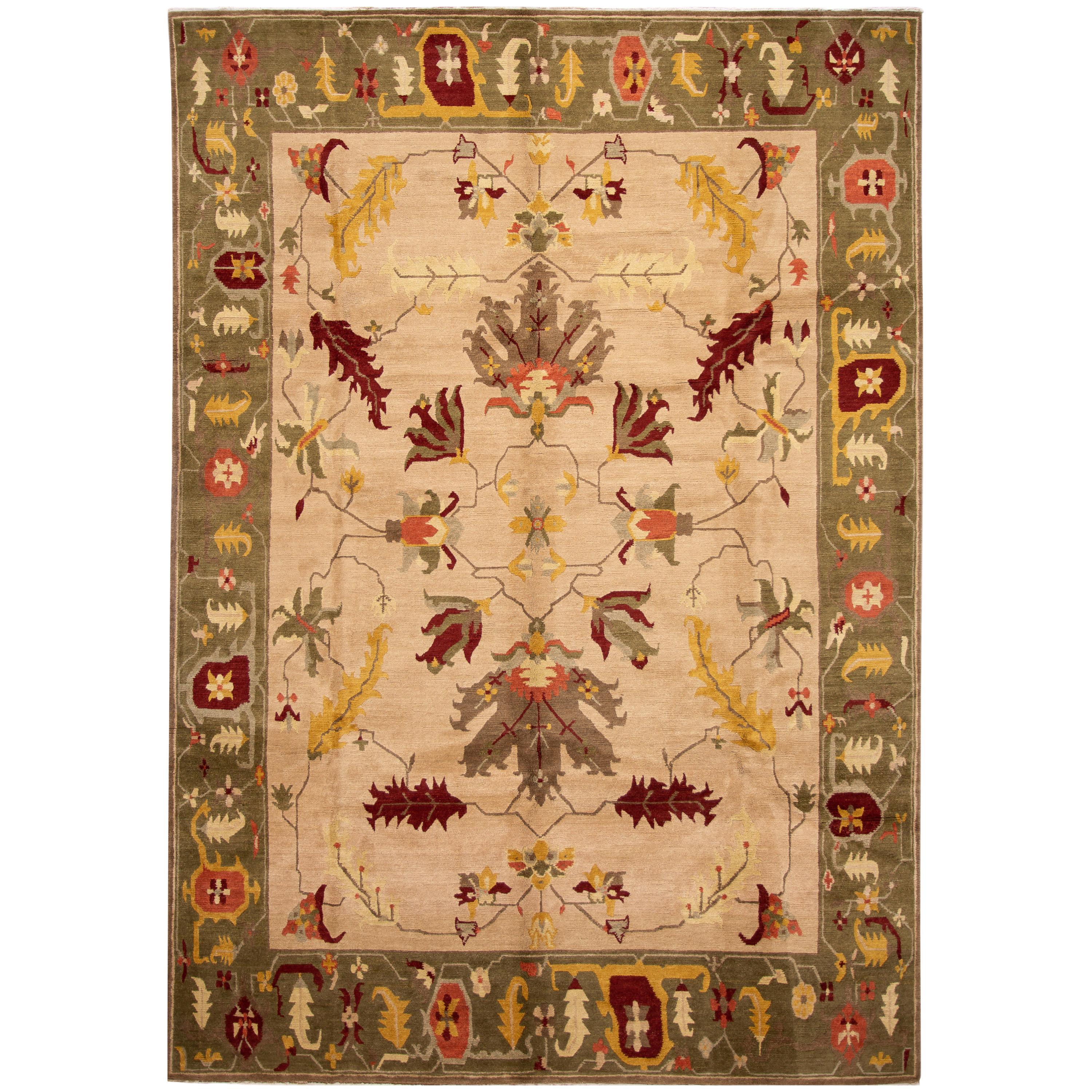 Modern Nepalese Rug For Sale at 1stDibs