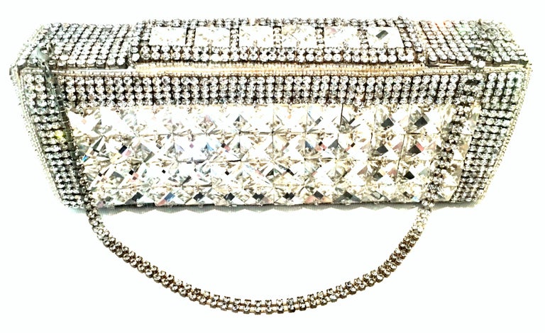 21st Century Modern Silver Metallic Swarovski Crystal Rhinestone ...