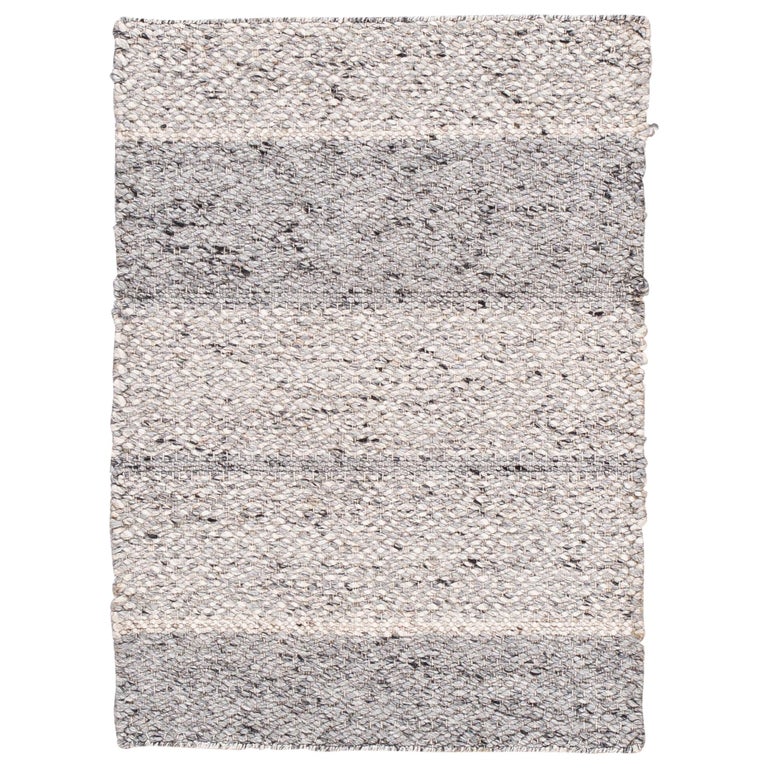 21st Century Modern Texture Wool Rug Customized For Sale at 1stDibs