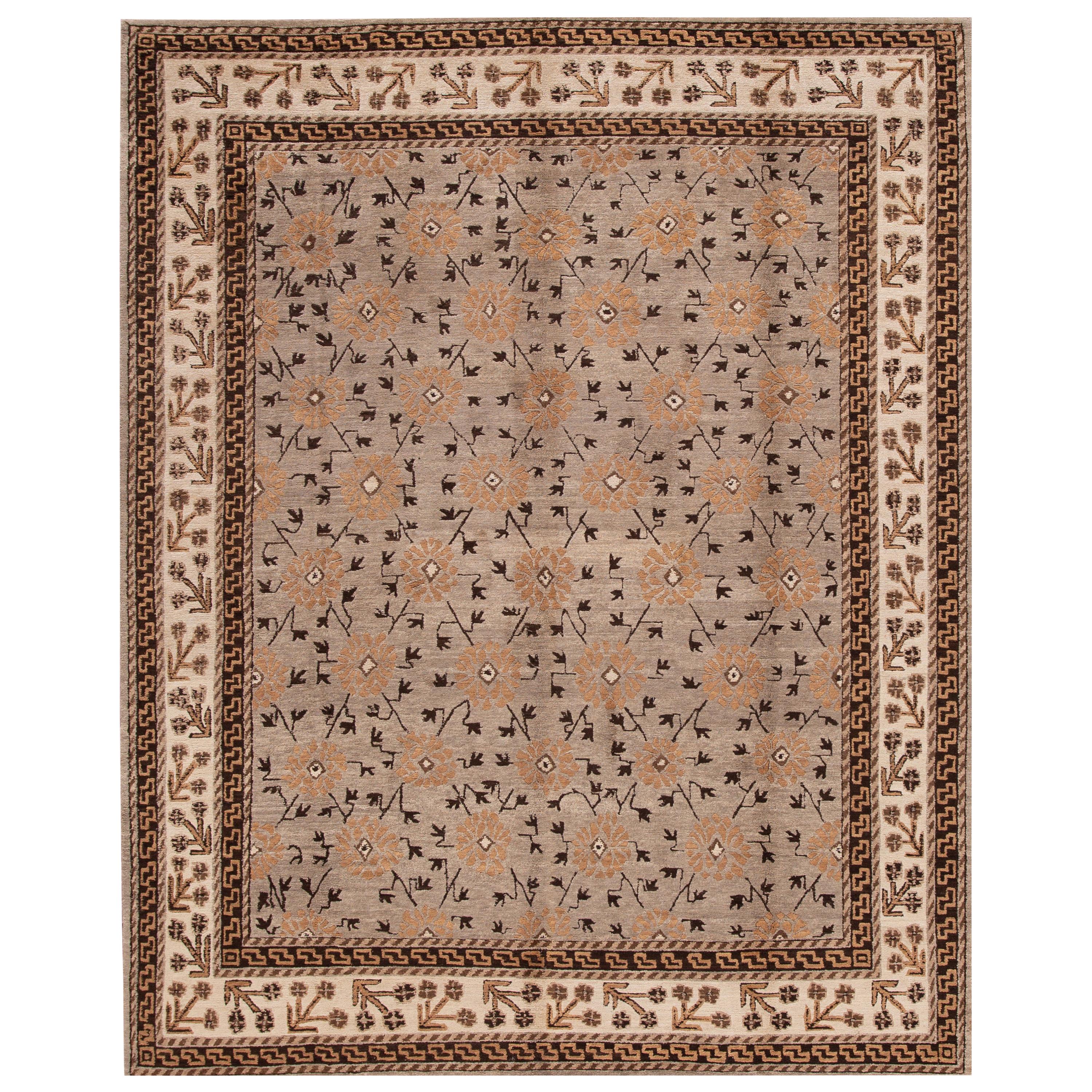 Tibetan Playful Tiger Cub Rug at 1stDibs