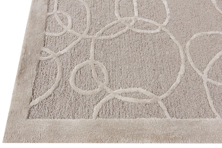 21st Century Modern Tufted Rug For Sale at 1stDibs