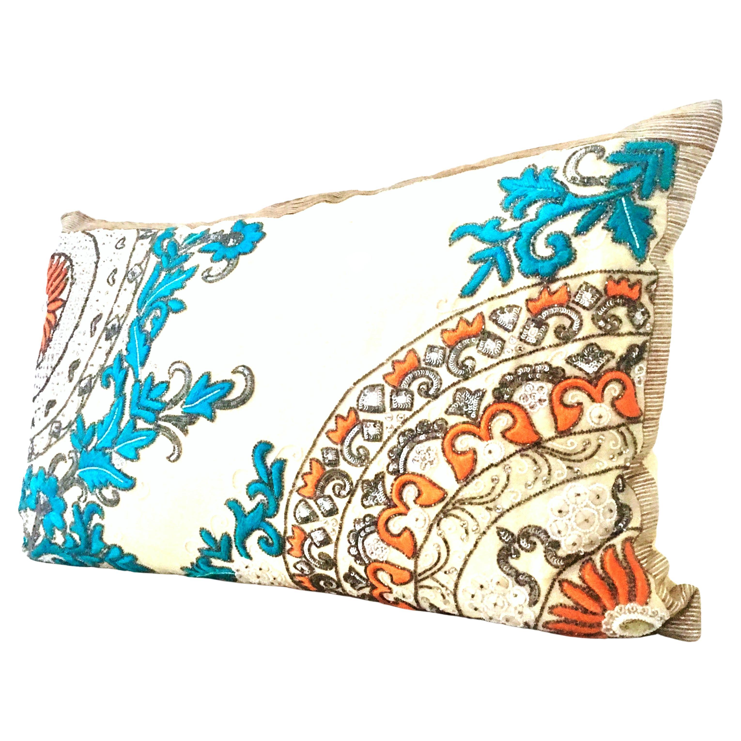 21st Century New Printed Belgium Linen Down Pillow by, Design Legacy ...