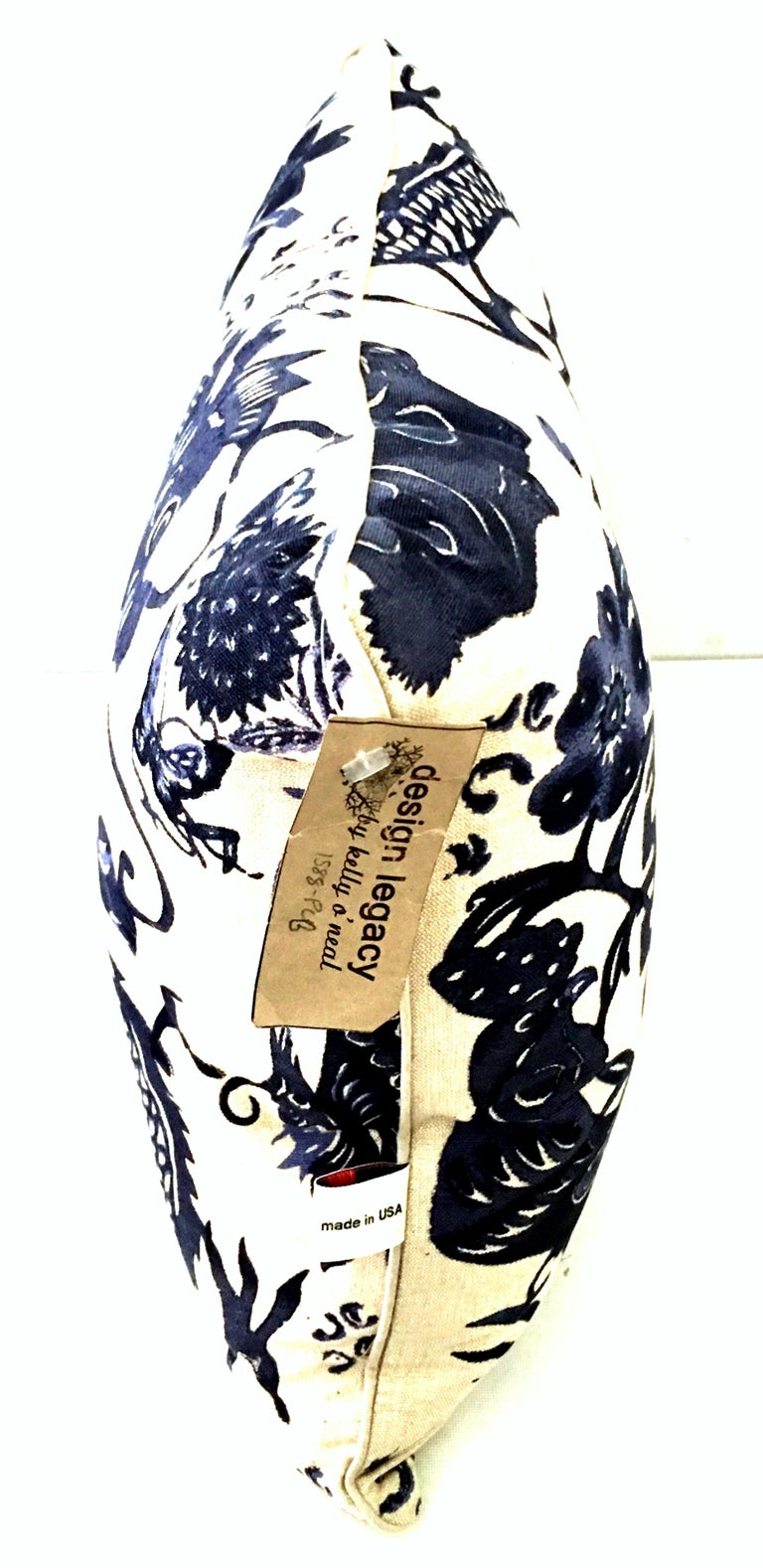 21st Century New Printed Belgium Linen Down Pillow by, Design Legacy ...