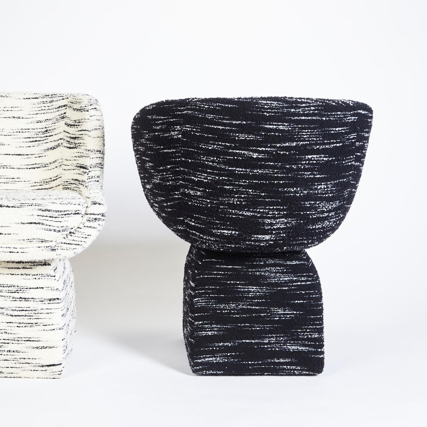 21st Century Oscar Chair in Special Bouclé For Sale at 1stDibs