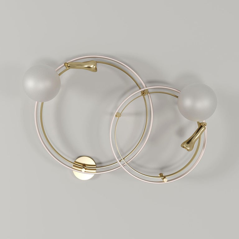 21st Century Pearl Wall Lamp Set For Sale at 1stDibs