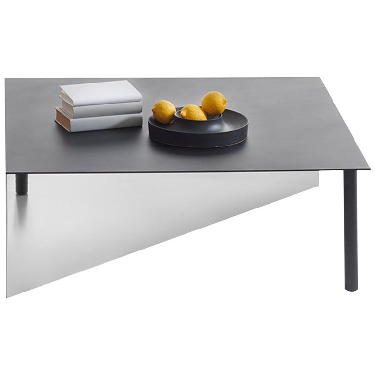 FUCINA "PIATTO" Sam Hecht and Kim Collin, Large Square Table Metal ...