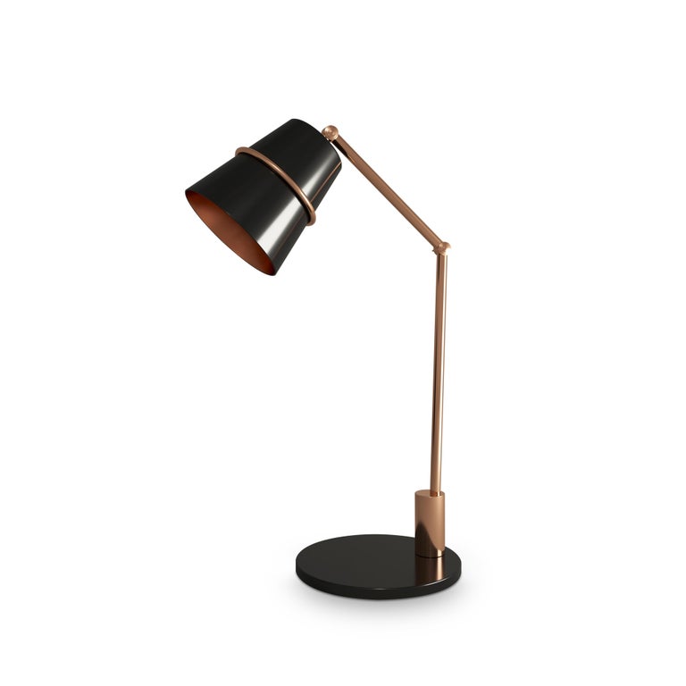 21st Century Raval Table Lamp Brass Aluminium For Sale at 1stDibs