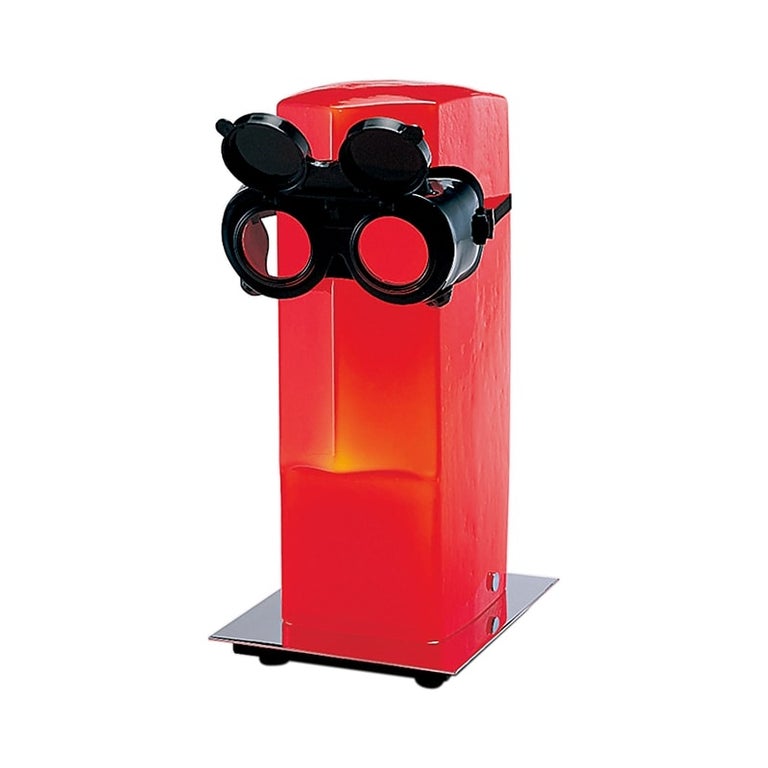 21st Century Replicanti Table Lamp in Red by Mimmo Rotella For Sale at ...