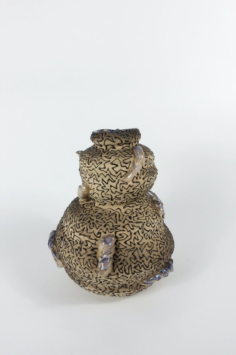 21st Century Sculpture "Double Moon" by Nitsa Meletopoulos Vase ...